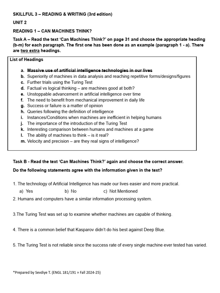 SKILLFUL 3 - Unit 2 - ReadingText1 | PDF | Games & Activities | Technology & Engineering