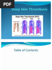 DVT Concept Map-1 | Bleeding | Diseases And Disorders