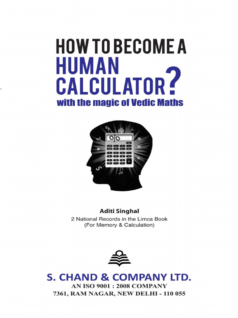 How To Become A Human Calculator by Aditi Singhalpdf PDF Free | PDF