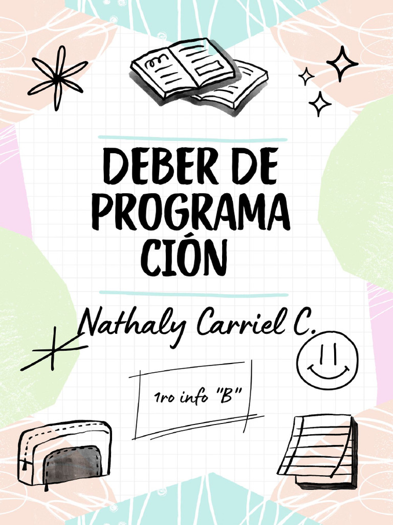 Deber de Programación | PDF