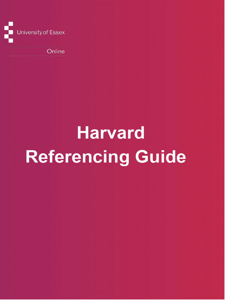 Harvard Referencing Guide | PDF | Digital Object Identifier | Citation