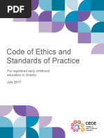 ECA Code of Ethics Overview 2016 | PDF | Family | Learning