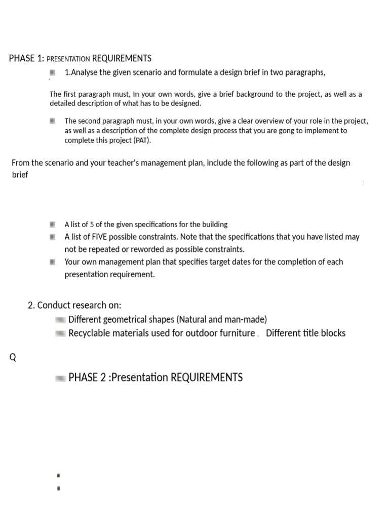 Requirements: Phase 1 | PDF | Computers