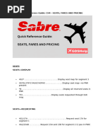 FARE DISPLAY Codes - Galileo | PDF | Economies | Transport