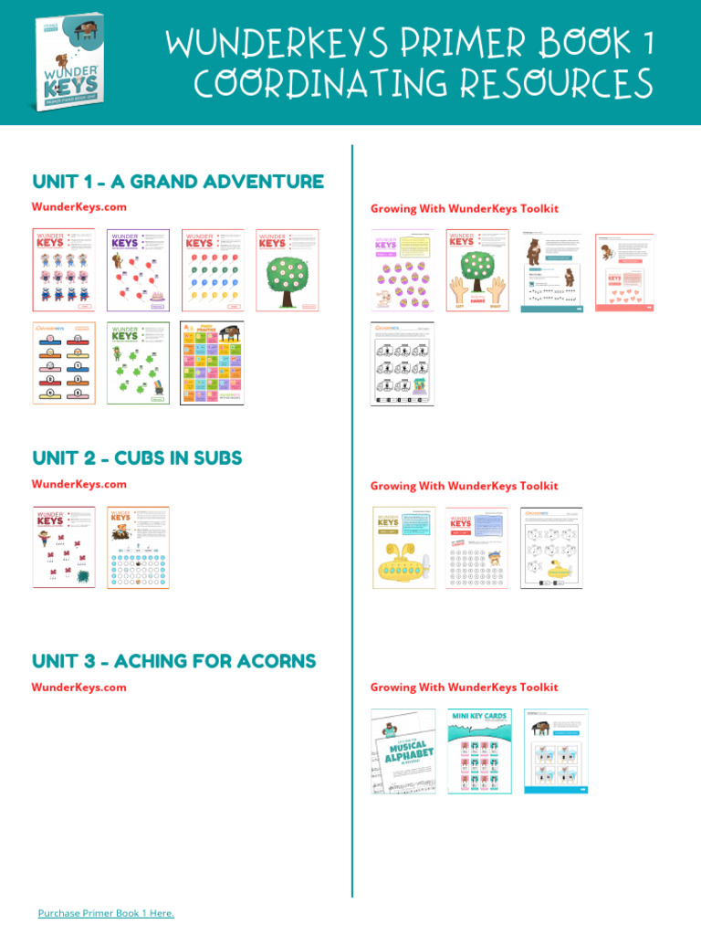 Primer Book 1 Resources | PDF