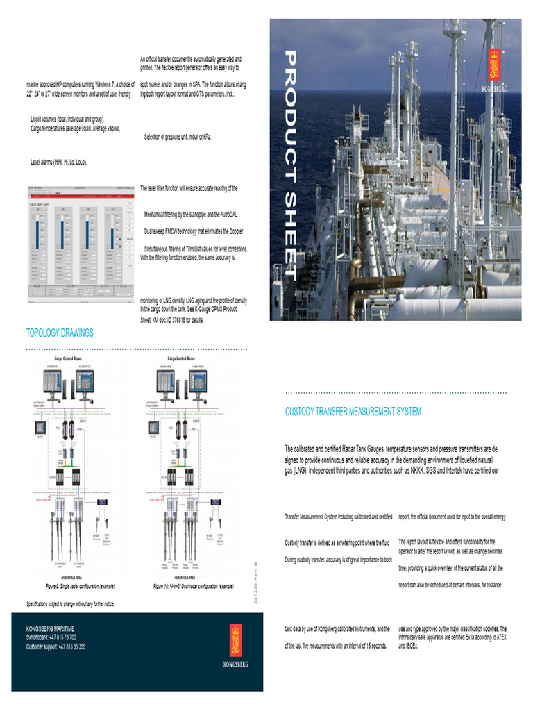 K-Gauge CTS Datasheet | PDF | Phases Of Matter | Physical Chemistry