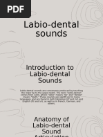 Labiodental Sounds in English | PDF