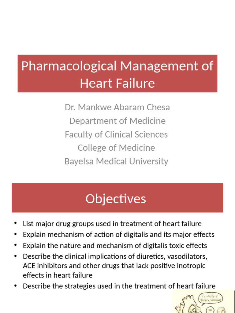 Pharmacological Management of Heart Failure Main | PDF | Heart Failure ...