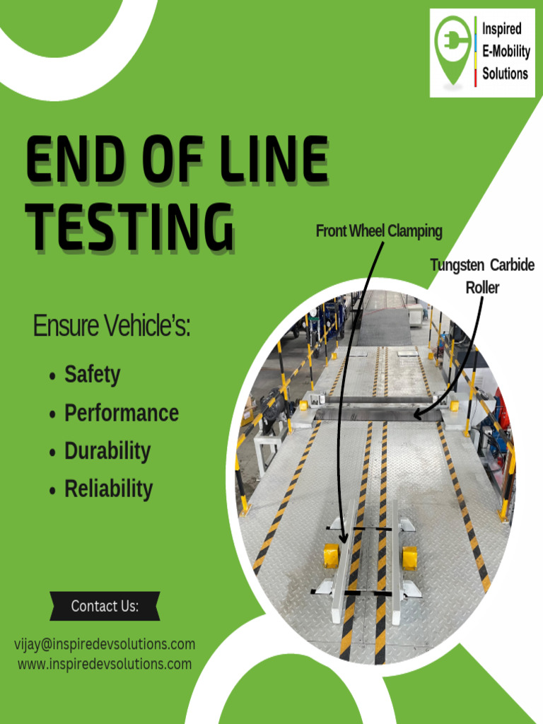 End of Line Testing! EV - 3W & 4W-1 | PDF