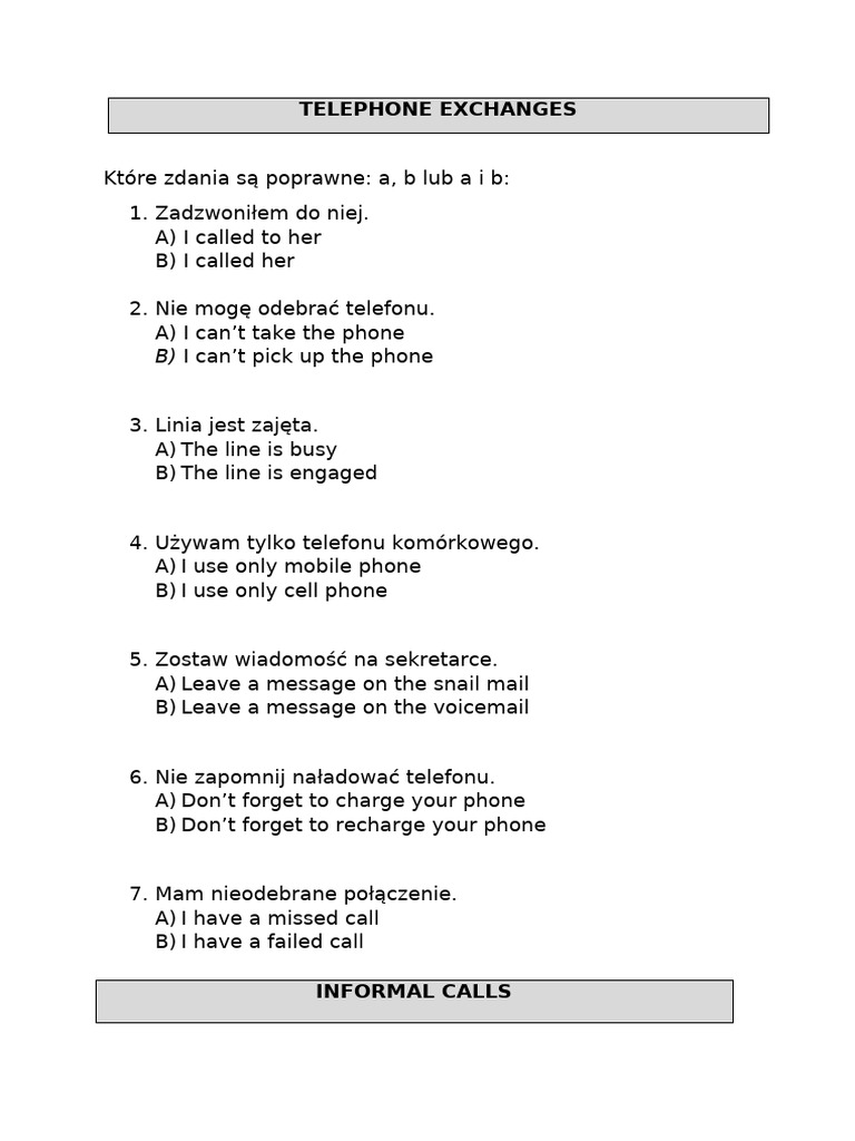 Telephone Exchanges | PDF