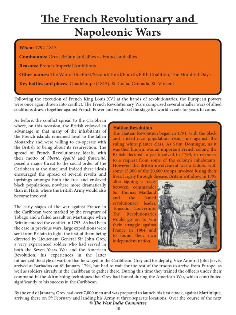 WIS-French-wars | PDF | First French Empire | Global Conflicts