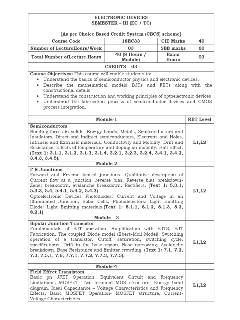 18EC33 | PDF | Bipolar Junction Transistor | Mosfet