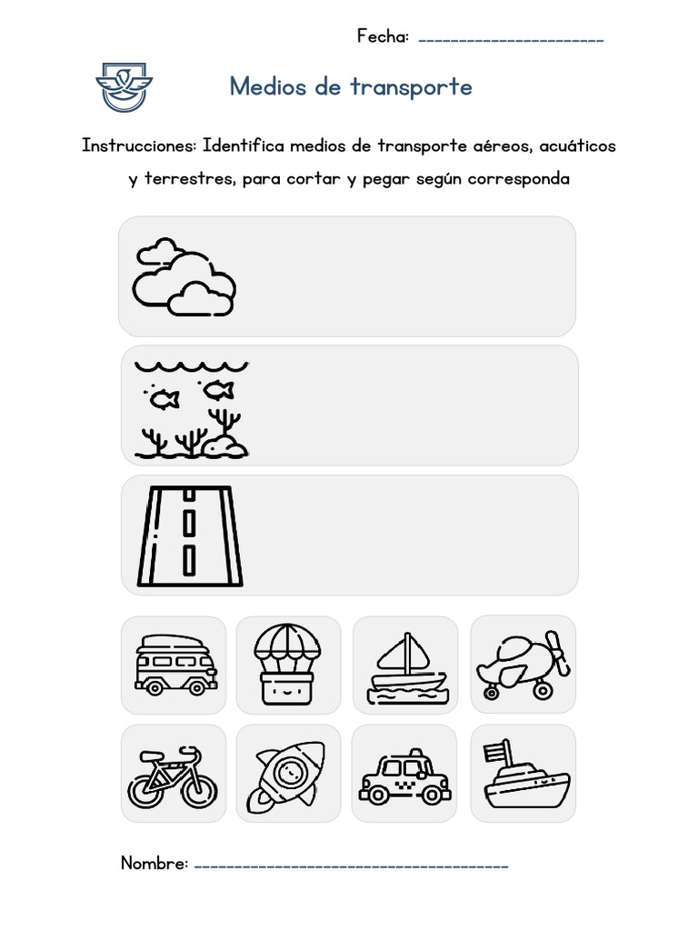 Actividades Medios de Transporte | PDF | Negocios | Ciencia y matemáticas