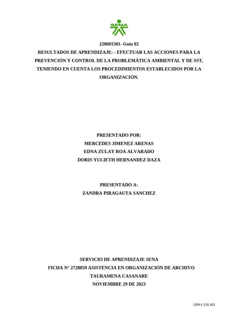 Guia 2 Medio Ambiente Final 1 | PDF | Ecosistema | Residuos