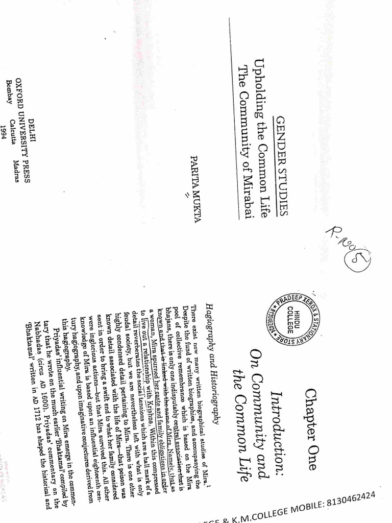 Parita Mukta (Unit 3) | PDF