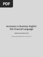 Banking Acronyms and Their Meanings | PDF | Banking | Banks