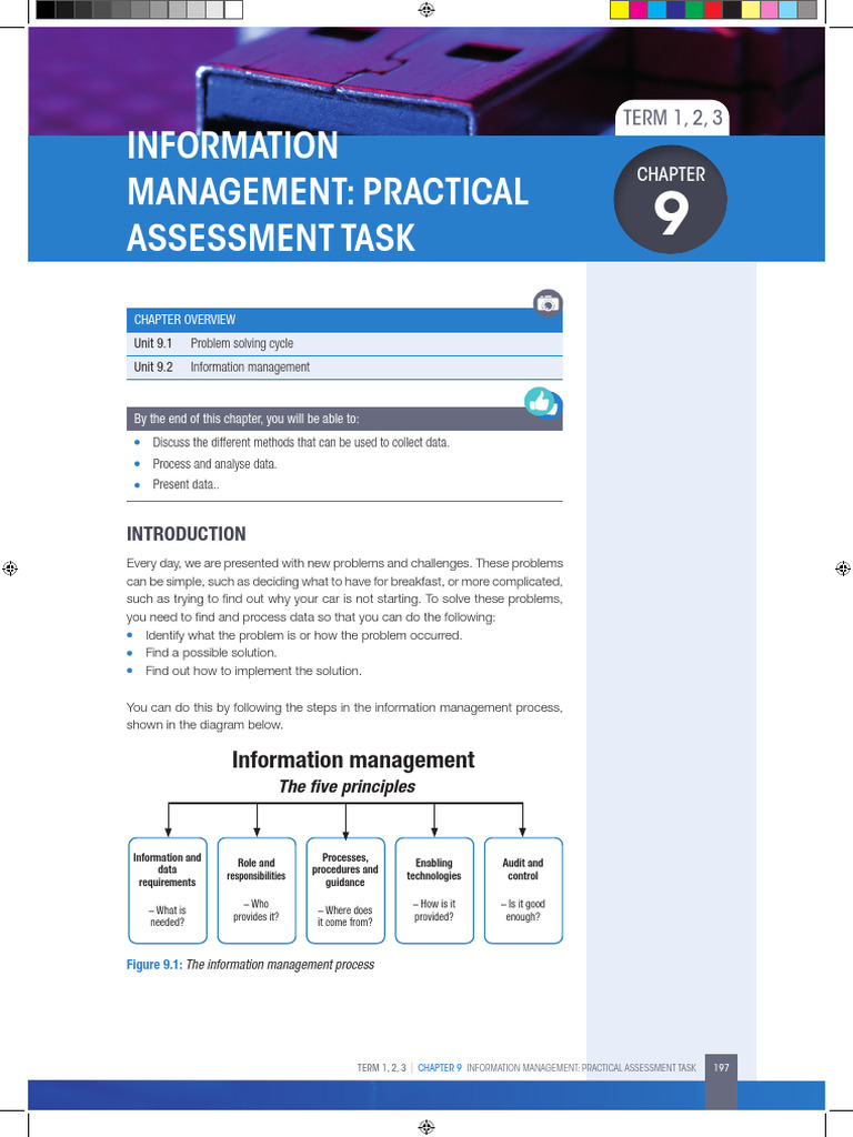 Gr12 - CAT - Theory Book - CHAPTER 9 | PDF | Input/Output | Spreadsheet