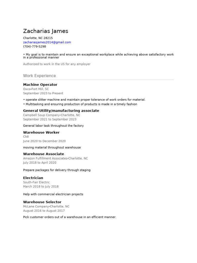 Zacharias James | PDF