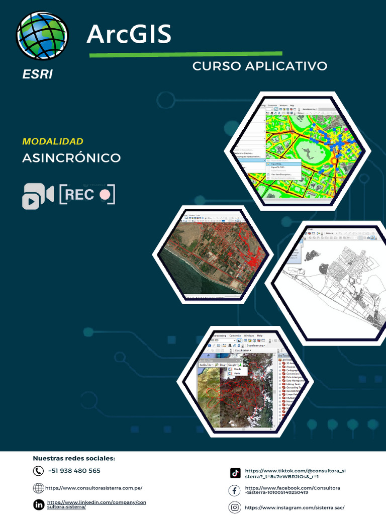 Brochure Arcgis | PDF | Arc Gis | Science