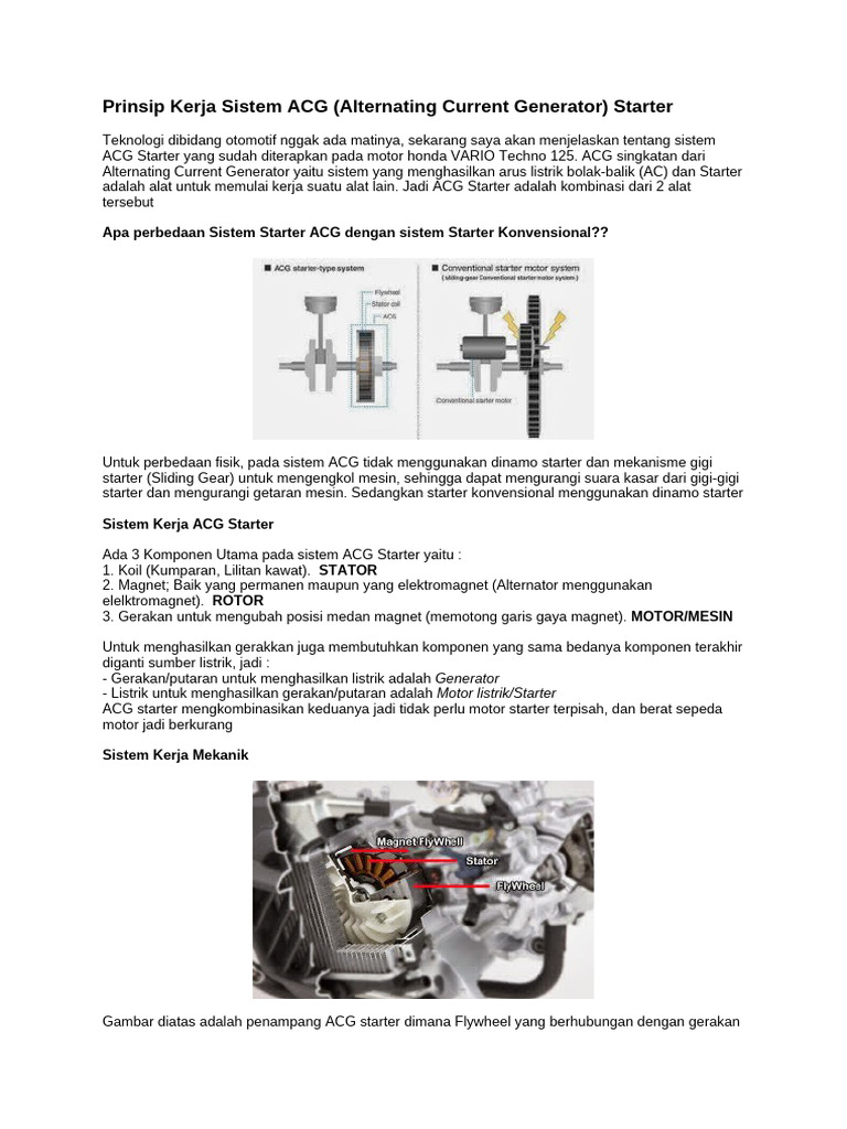 Prinsip Kerja Sistem ACG | PDF | Sains & Matematika