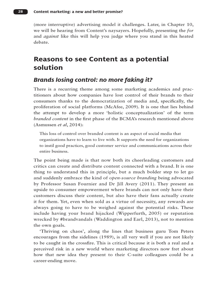 The Definitive Guide To Strategic Content Marketin... - (PART ONE ...