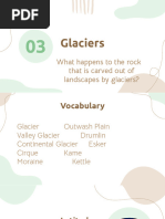 Glaciofluvial Landforms and Deposits | PDF | Glacier | Sediment