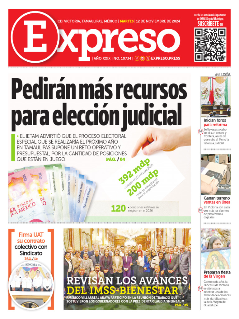 Expreso 12112024 | PDF | Donald Trump | Gobierno americano