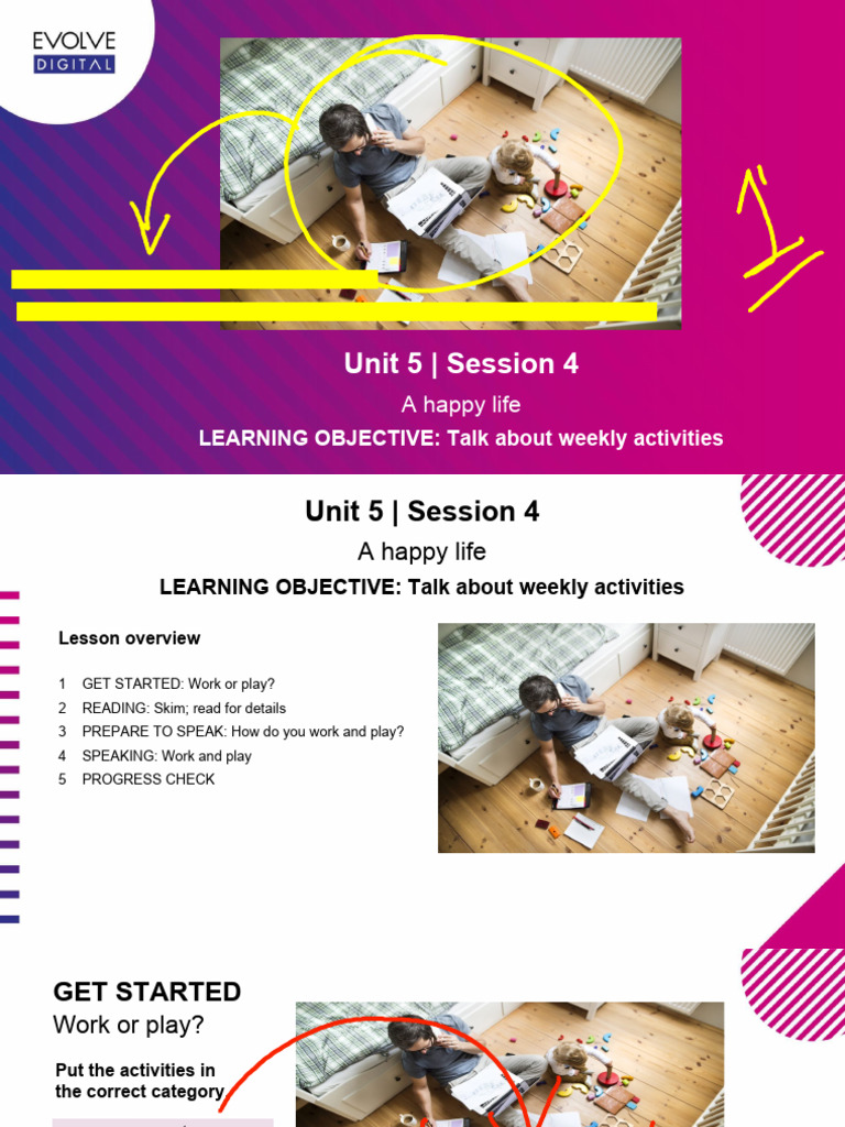 Unit 5 - Session 4: A Happy Life | PDF | Self-Improvement