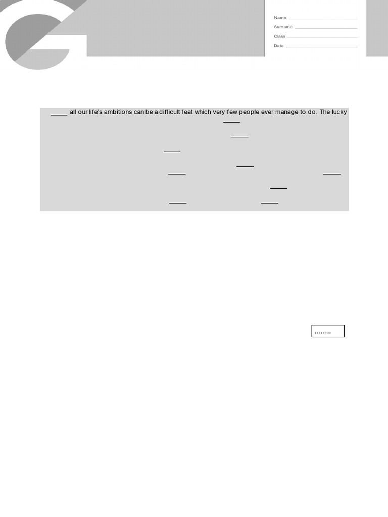 Gold C1 Advanced NE UT04 | PDF