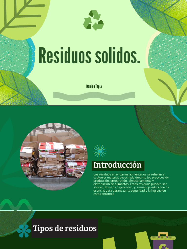Residuos Parte Uno (1) - Compressed | PDF | Residuos | Reciclaje