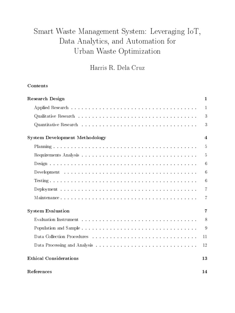 (Sample 3) Research Methodology | PDF | Usability | Methodology