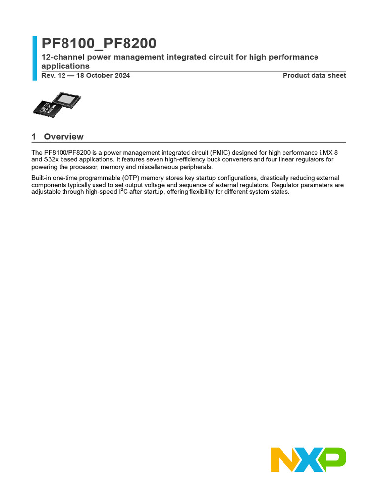 PF8100 PF8200 | PDF | Electronic Circuits | Computer Memory