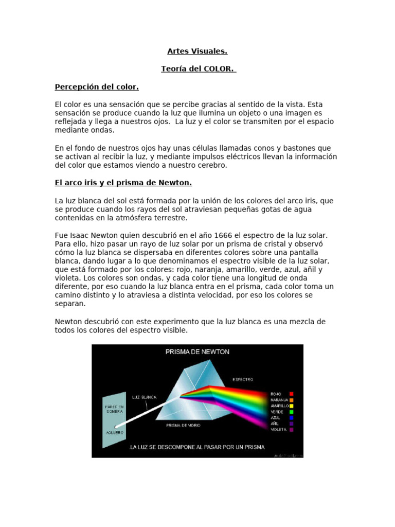 Teoría y Práctica del Color | PDF | Color | Ligero