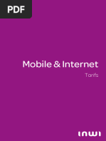 E-Catalogue: Moov Afric A Bénin | PDF | Télécommunications mobiles | Télécommunications