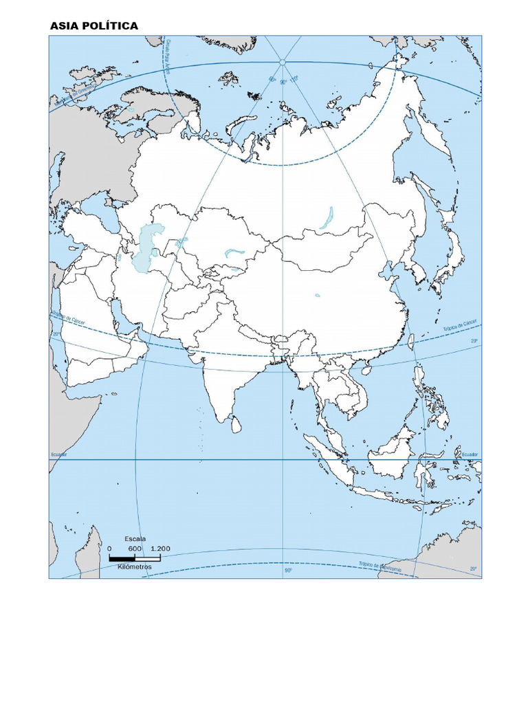 MAPA ASIA Política | PDF