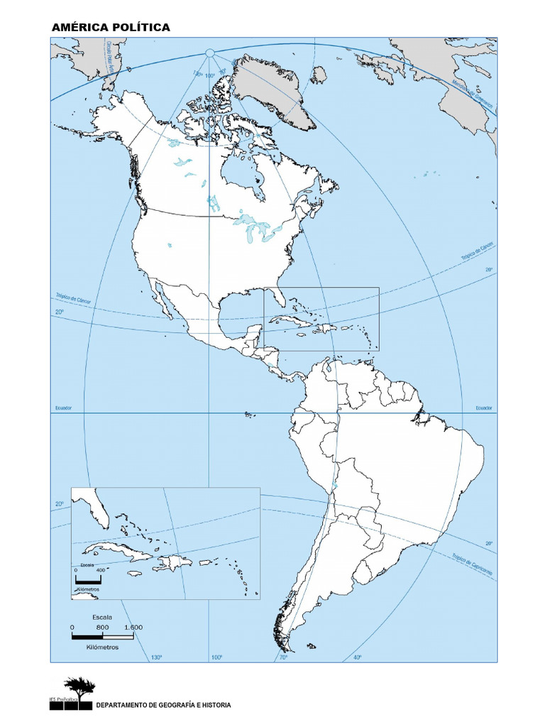 MAPA AMERICA Política | PDF