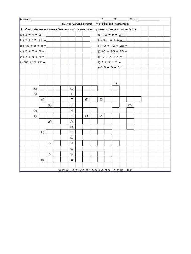Ativifdades de Matematica 2024 | PDF