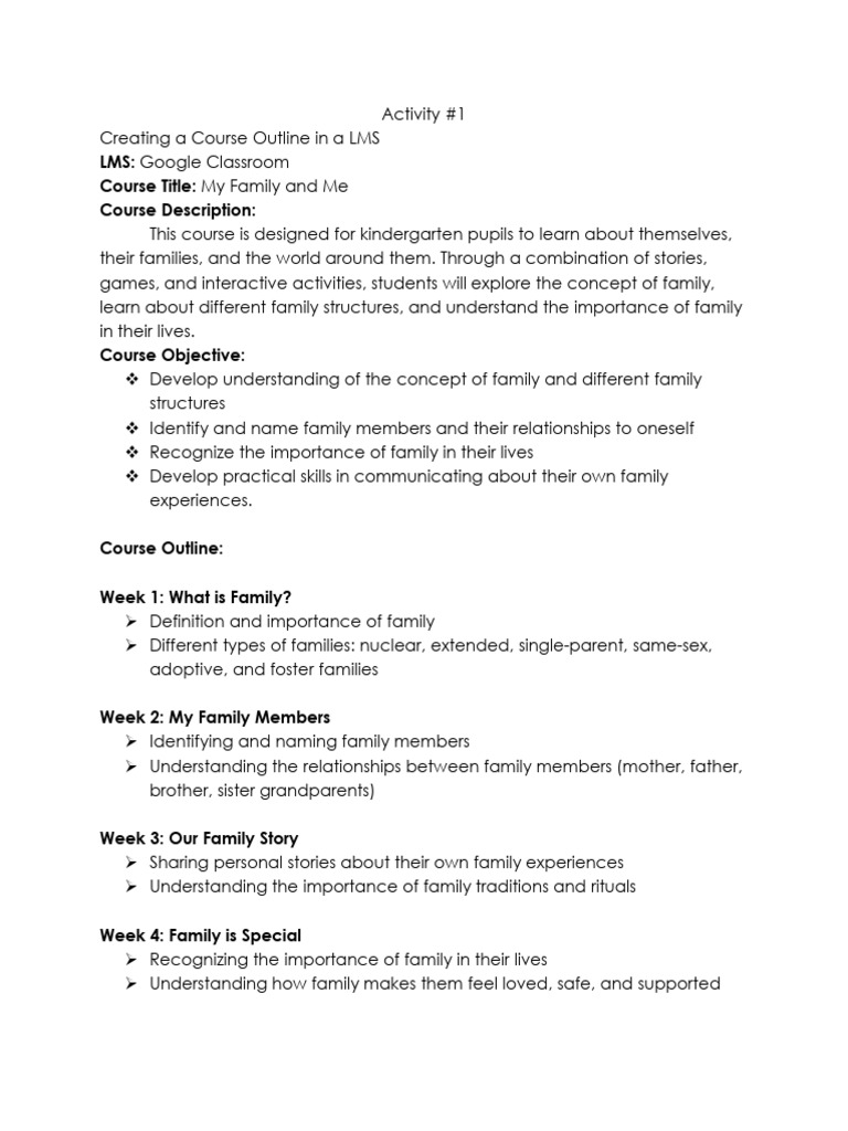 Course Outline | PDF | Self-Improvement | Wellness