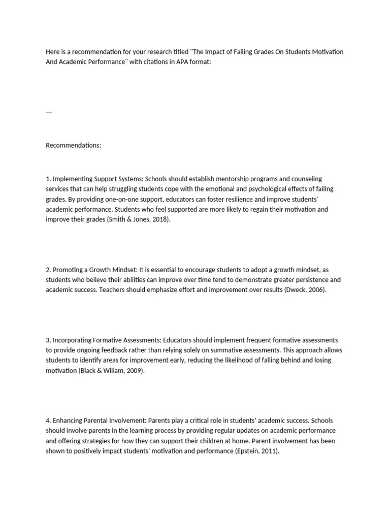 Recommendationsis A recom-WPS Office | PDF | Motivation | Motivational