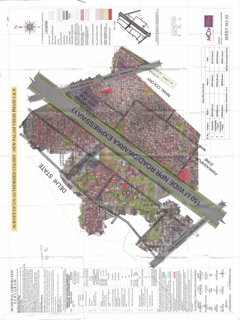 New Palam Vihar Approved Map | PDF
