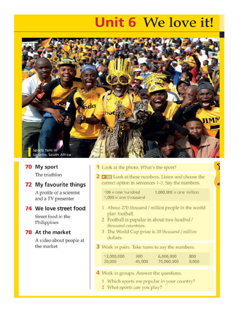 Life beginner 2nd edition unit 6 | PDF