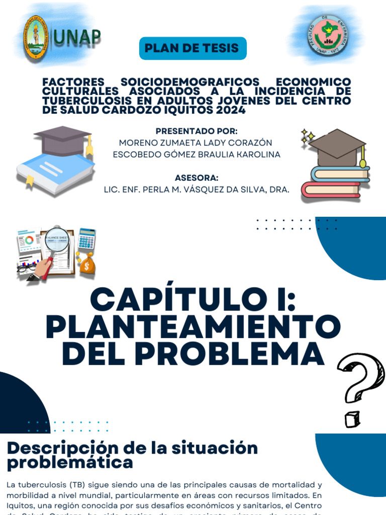 Blue White Professional Thesis Defense Presentation | PDF ...