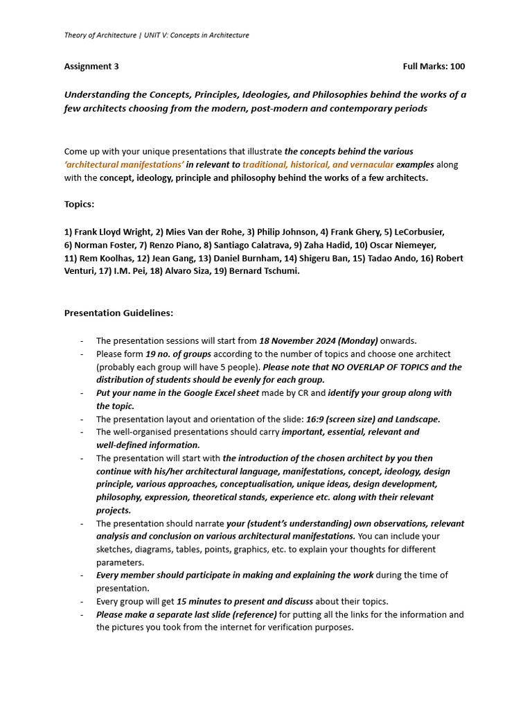 TOA - Assignment III | PDF | Liberal Arts Education