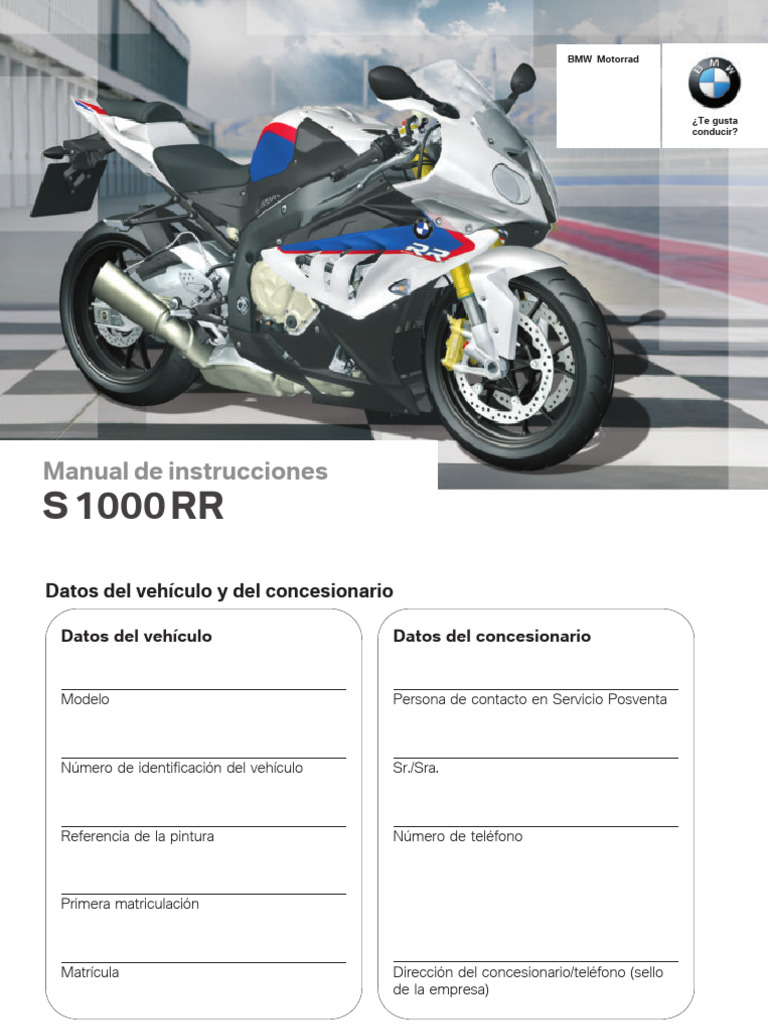 bmw-s1000rr - Service | PDF | Sistema de freno antibloqueo | BMW