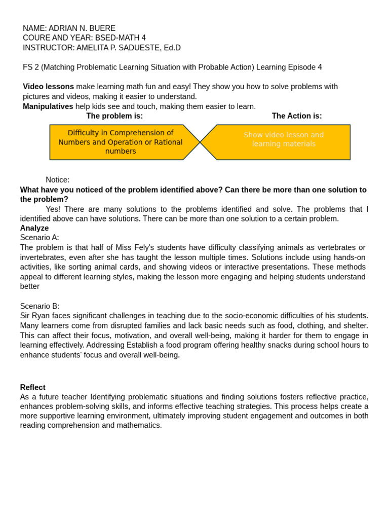 FS-2-episode-4 | PDF | Reading Comprehension | Learning
