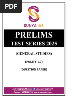 UPSC Mains Blank Answer Sheets Signed | PDF