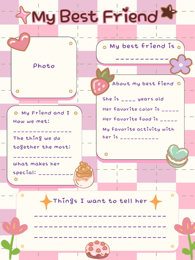 My Best Friend | PDF | Social Science | Self-Improvement