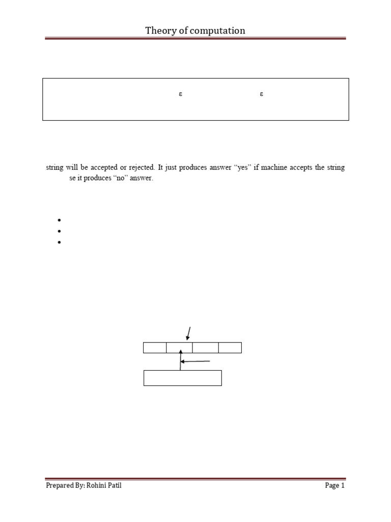 Finite Automata Theory Of Computation Pdf Theory Of Computation Models Of Computation