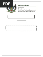 Grade 12 NSC English P2 (FAL) September 2022 Preparatory Examination ...