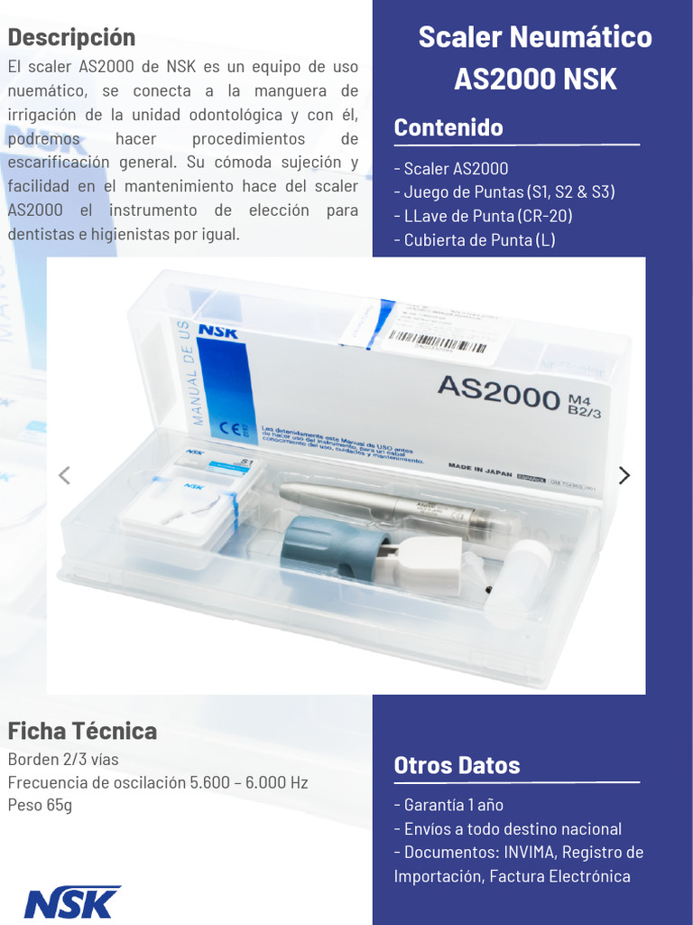 Ficha Tecnica AS2000 NSK 1 | PDF